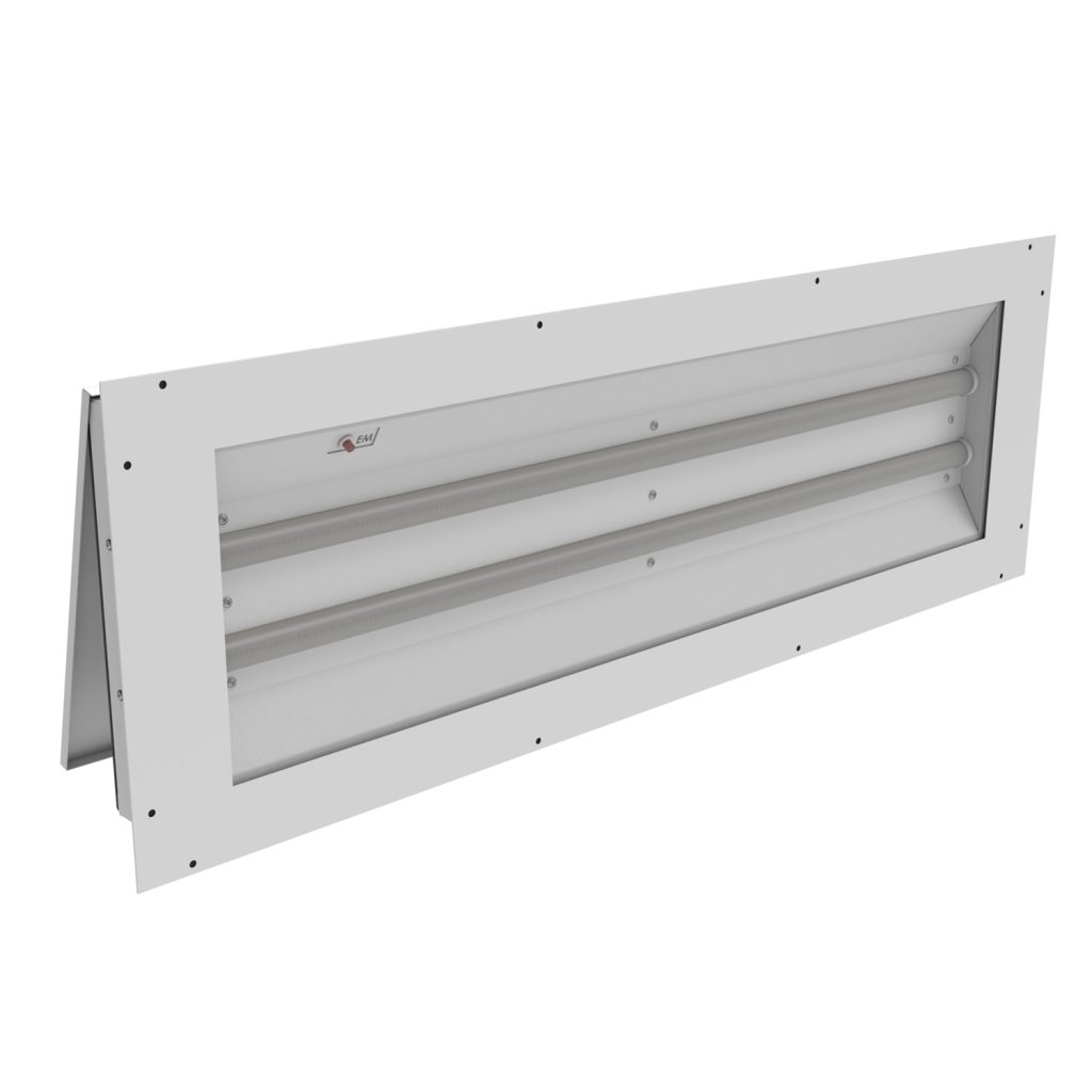LED Booth Lighting, Rear Access - LDPI Industrial Lighting